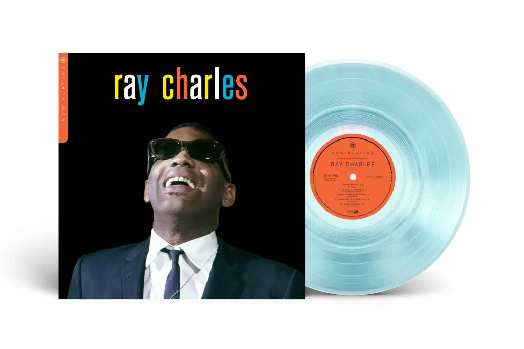 RAY CHARLES - NOW PLAYING (ON TRANSPARENT SOUL BLUE VINYL) – Yuri's Records